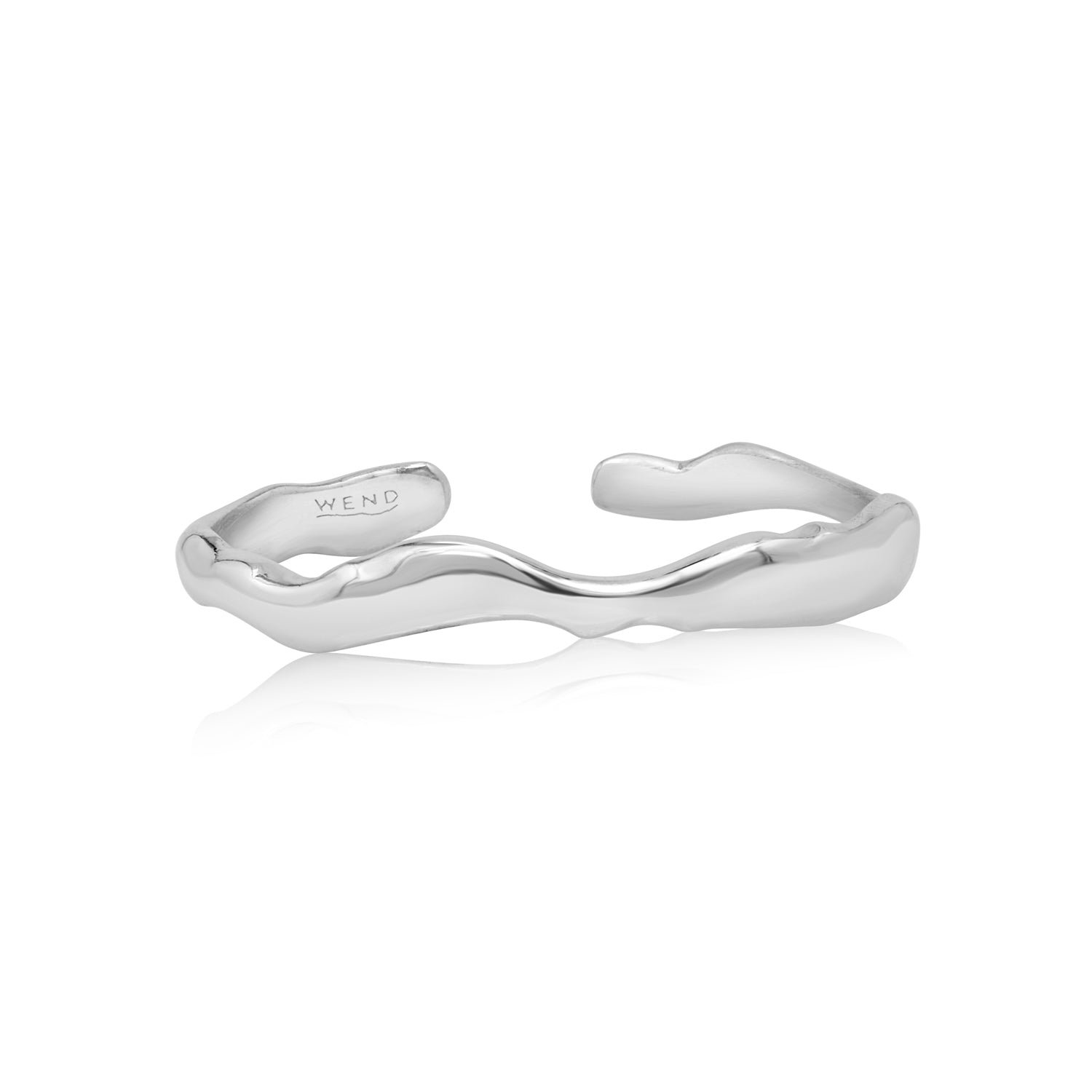 WEND Signature Silver Cuff Bracelet